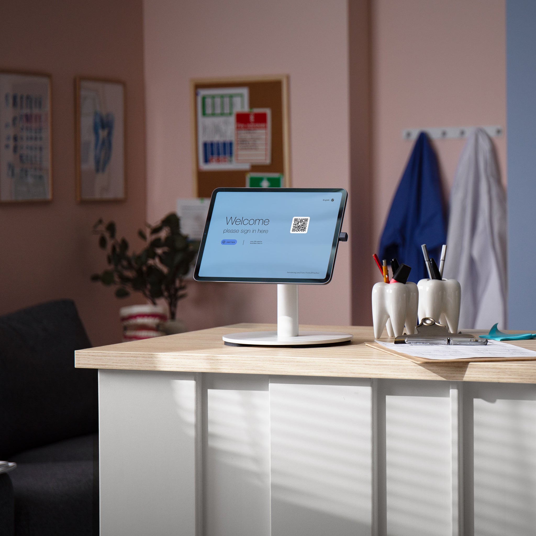 Tablet & iPad Kiosk Stand | Bouncepad Core Counter 60