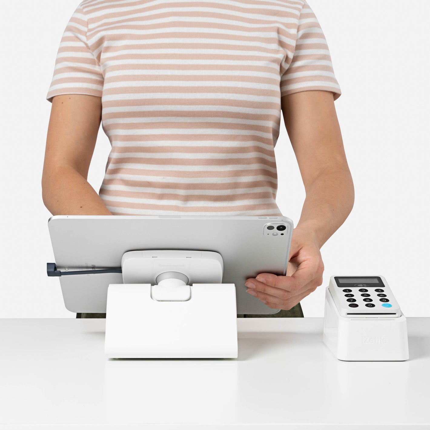 Secure Tablet & iPad Kiosk Stand | Bouncepad Core Flip