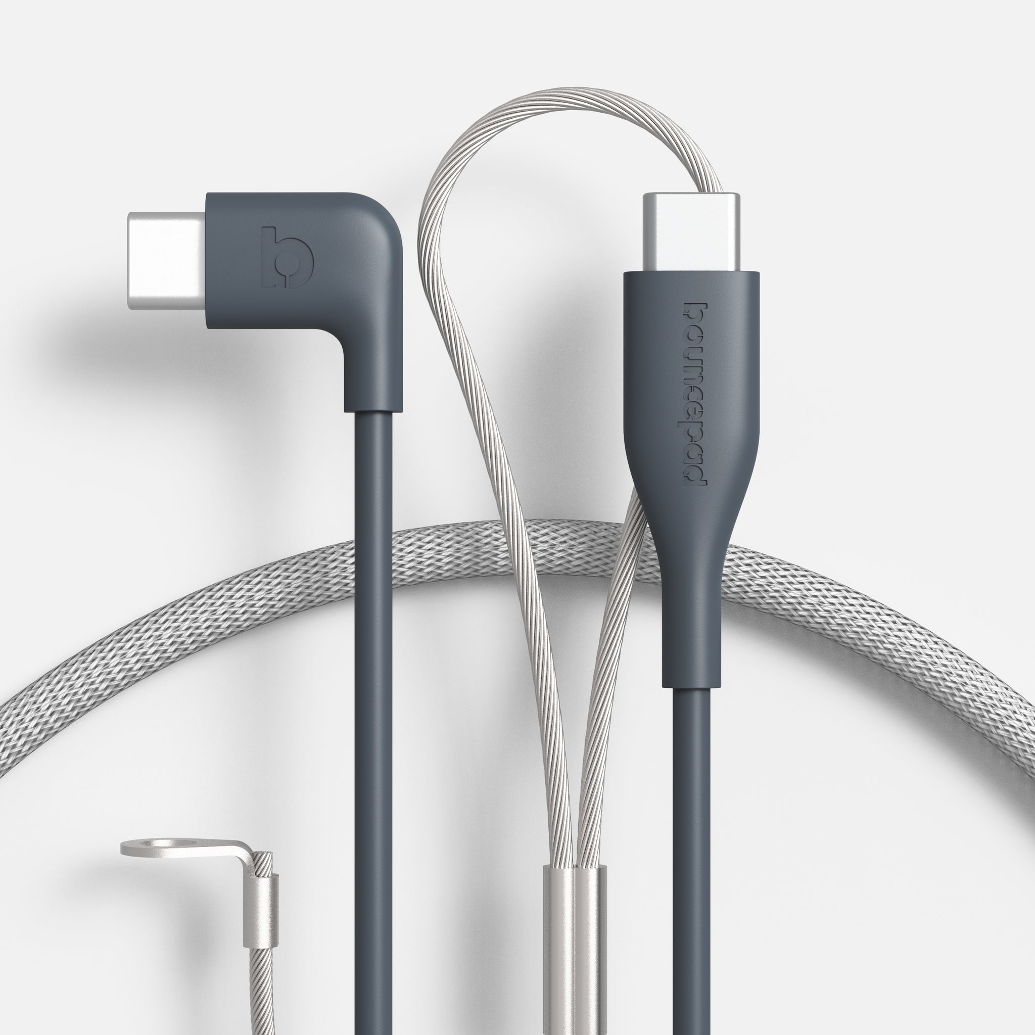 Reinforced USB-C to USB-C 2m Cable | Bouncepad