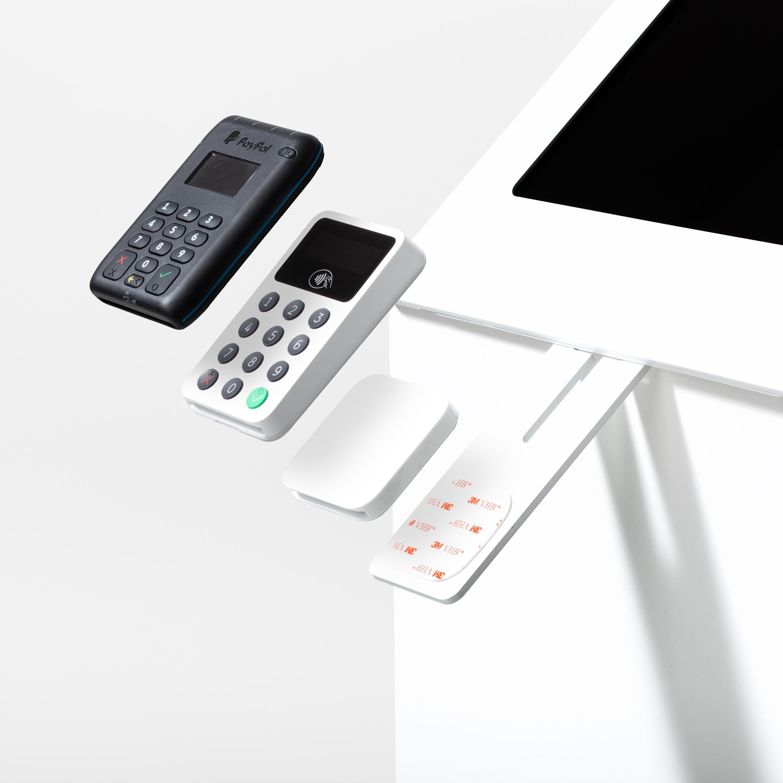 iPad Floor Stand with Card Reader | Bouncepad Wing