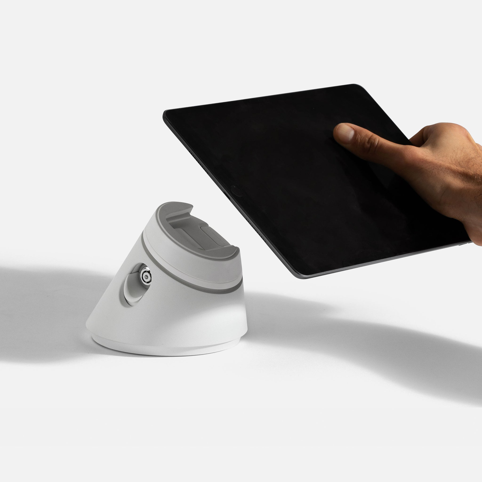 Tablet & iPad POS Stand & Dock | Bouncepad Click in White